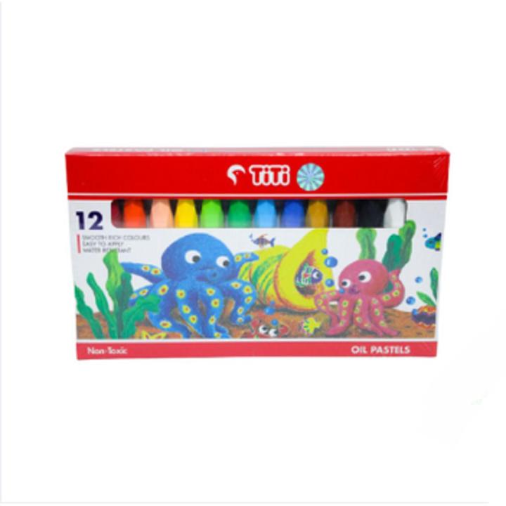 TITI Oil Pastel Color Pencil - 55 Colours | Daraz.com.bd
