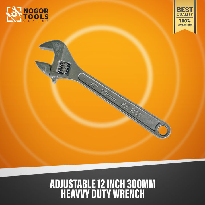 Adjustable Wrench 12 inch 300mm heavvy duty wrench FUKUNG BRAND same as ...