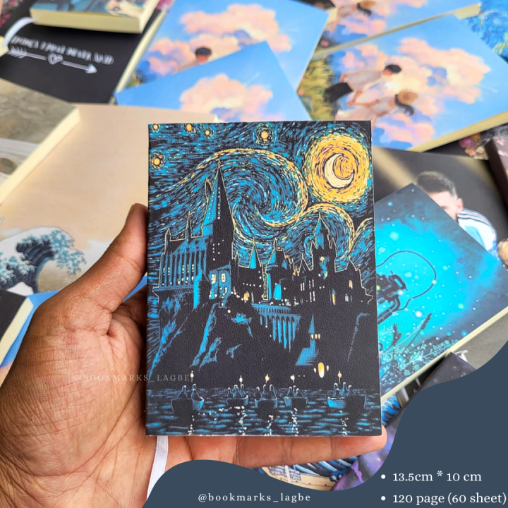 starry night Small Pocket Notebook- Notebook/sketchbook/sketchpad for ...