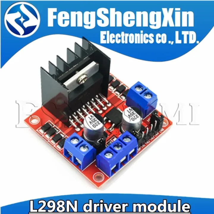 1pcs New L298N driver board module L298 stepper motor smart car robot breadboard peltier High ...
