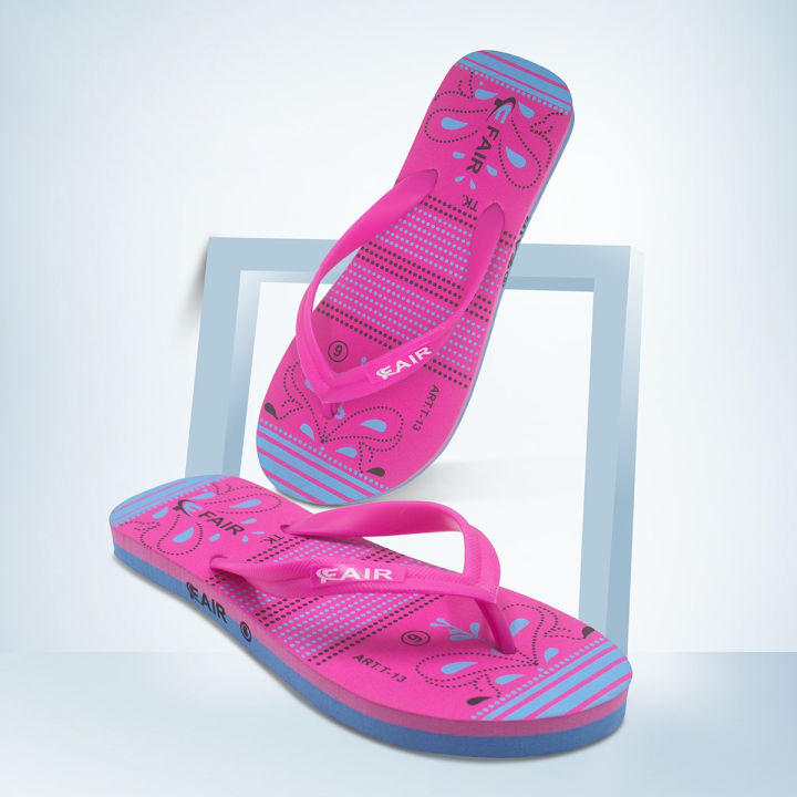 FAIR -T07 Hawai Chappal Women's Slippers Colorful & Soft Sandals Can be ...
