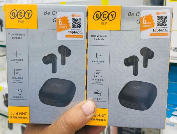QCY T13 ANC True Wireless Earbuds - Black | Daraz.com.bd