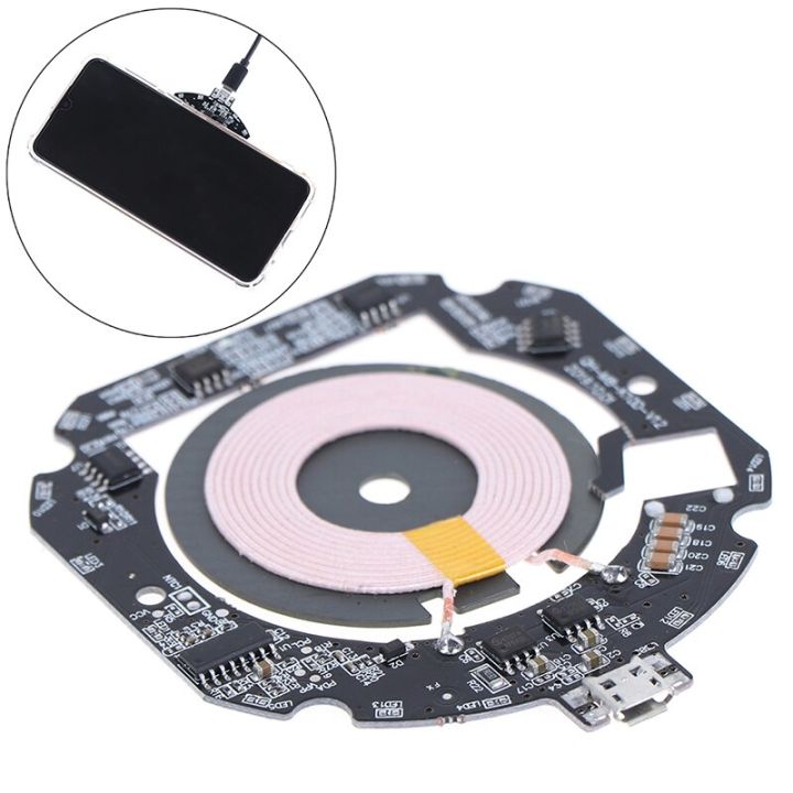 15W Qi Fast Wireless Charger Module Transmitter P.C.BA Circuit Board ...