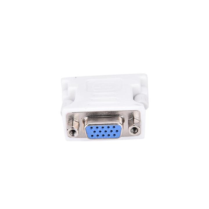 15 Pin VGA Female to 24+1 pin DVI-D Male Adapter Video Converter for PC ...