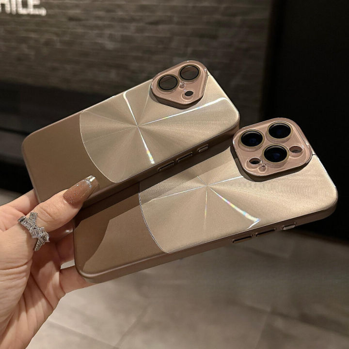 HOCE Laser Aurora Splice Phone Cases For iPhone 16 15 14 13 Pro Max 14 ...