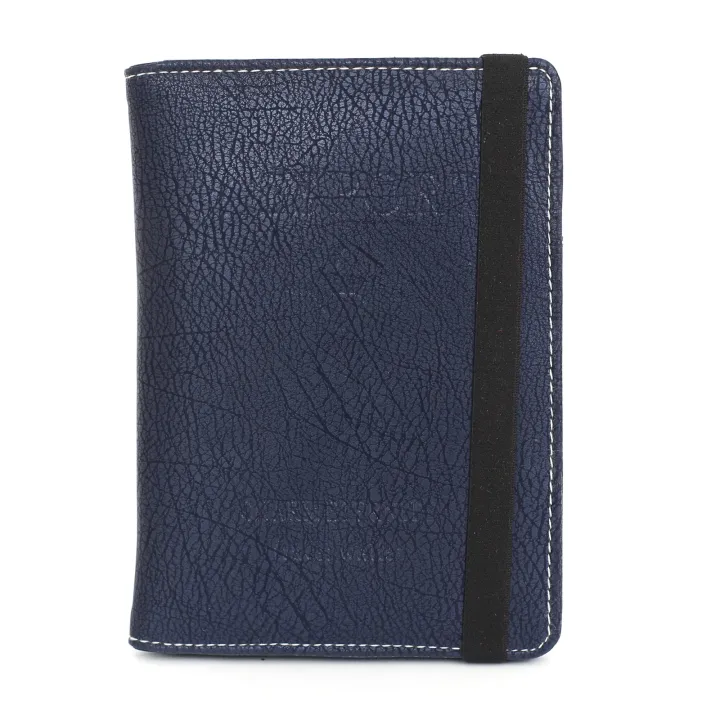 Navy Blue Passport Cover and card holder | Daraz.com.bd