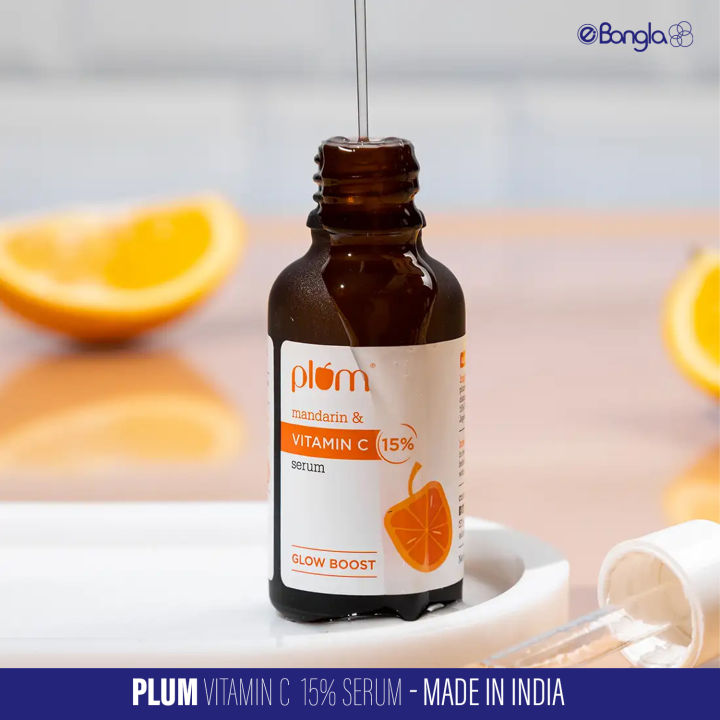 Plum Vitamin C 15% Face Serum 20ml | Daraz.com.bd