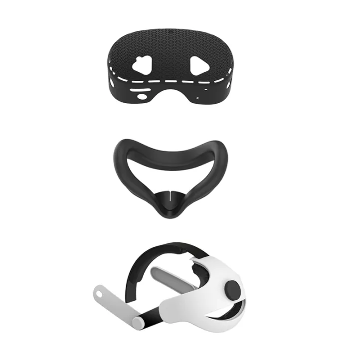 3-in-1 VR Strap Set for 3S Protective Case Set,Face Cover, Strap ...