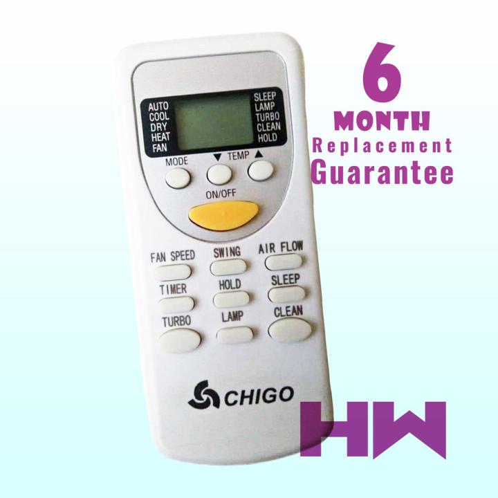 Chigo AC Remote Control Chigo Air Conditioner Remote Control | Daraz.com.bd