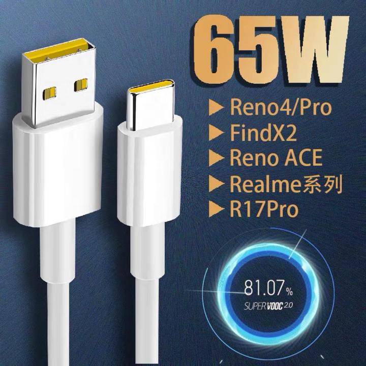 VOOC 65W Type-C Fast Charging & Data Cable - Compatible with Oppo ...