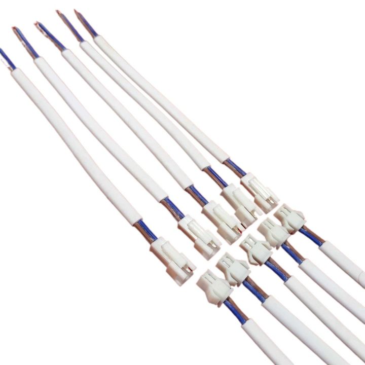 2Pair- White 2 Pin JST Connector 2 Pin Connector LOCK Type JST Male ...