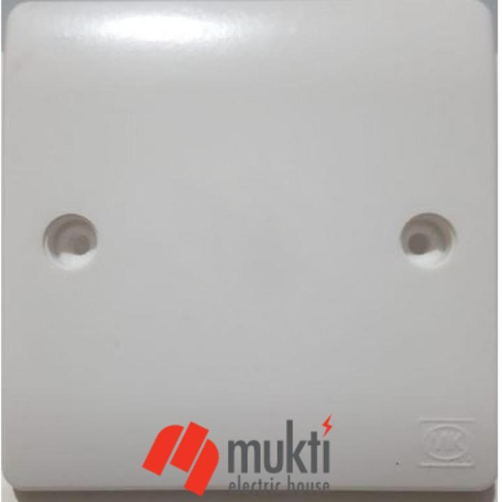 MK Made in Singapore LOGIC SLIMLINE 1 Gang Blank Plate One 1Gang Switch ...
