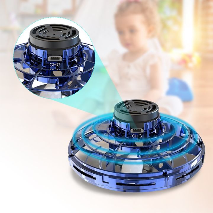 【Wireless】 flying spinner flying ball LED lights fidget sensory mini ...