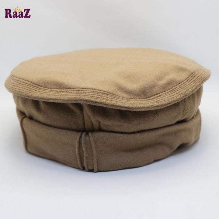 Brown Traditional Afghani Tupi - Cap For Men - Cap - Winter Cap | Daraz ...