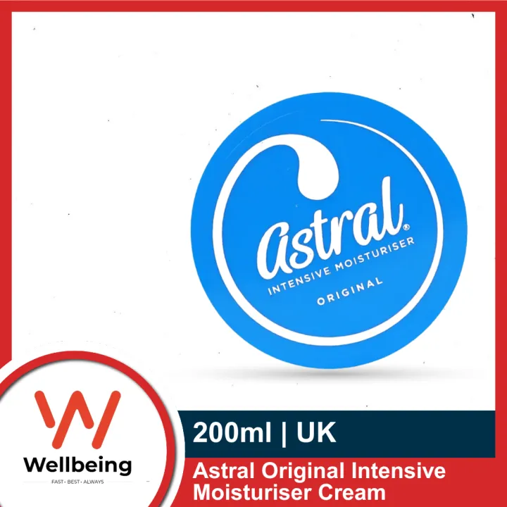 Astral Original Intensive Moisturiser Cream 50ml/ 200ml | Made in UK ...