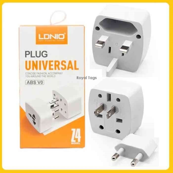 Ldnio Z4 Universal Travel Adapter Plug 6A for UK US EU AU | Daraz.com.bd
