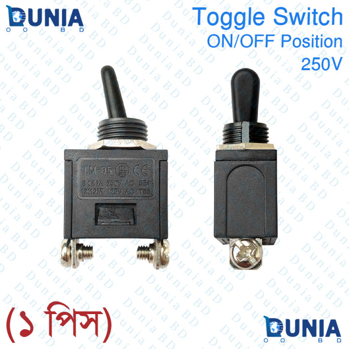 Toggle Switch 250V ON/OFF Position for Angle Grinder and Other ...