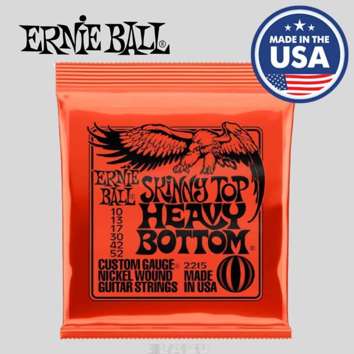 Ernie Ball Skinny Top Heavy Bottom Slinky Electric Guitar Strings - 10-52 Gauge (P02215) | Daraz ...