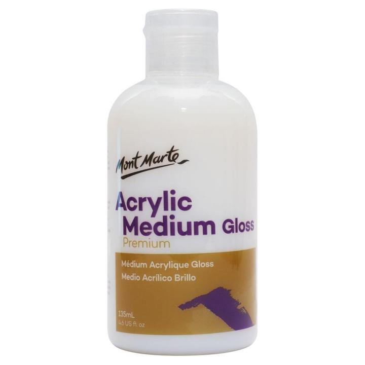 Mont Marte Acrylic Medium Gloss 135ml | Daraz.com.bd