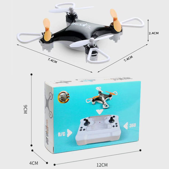 Mini pocket 4 axis acrobat quadruplicate drone with Remote control for ...