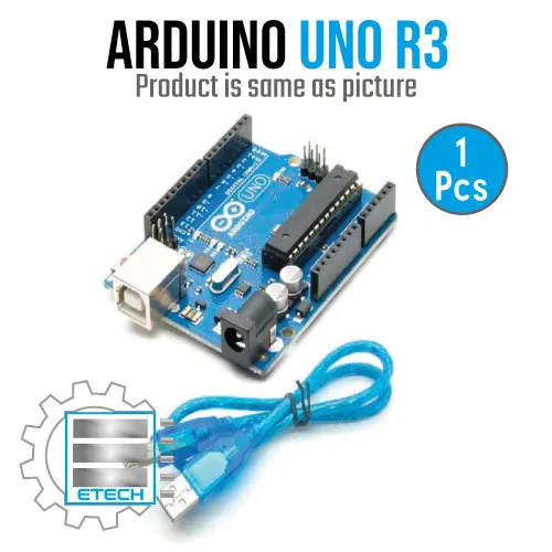 Arduino UNO R3 Compatible Board ATmega328P with USB Cable Standard Quality | Daraz.com.bd