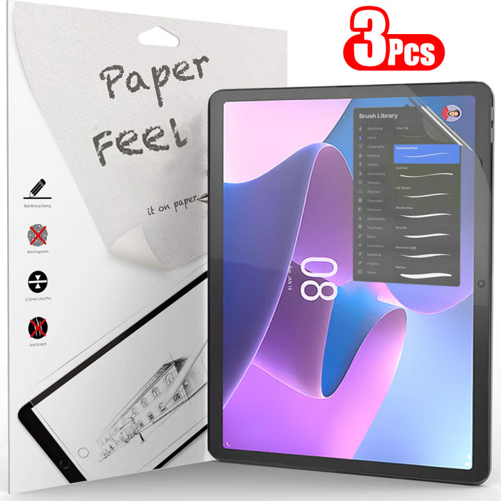 3Pcs Paper Feel Like Screen Protector for Lenovo TAB M10 2nd Pro 3rd ...