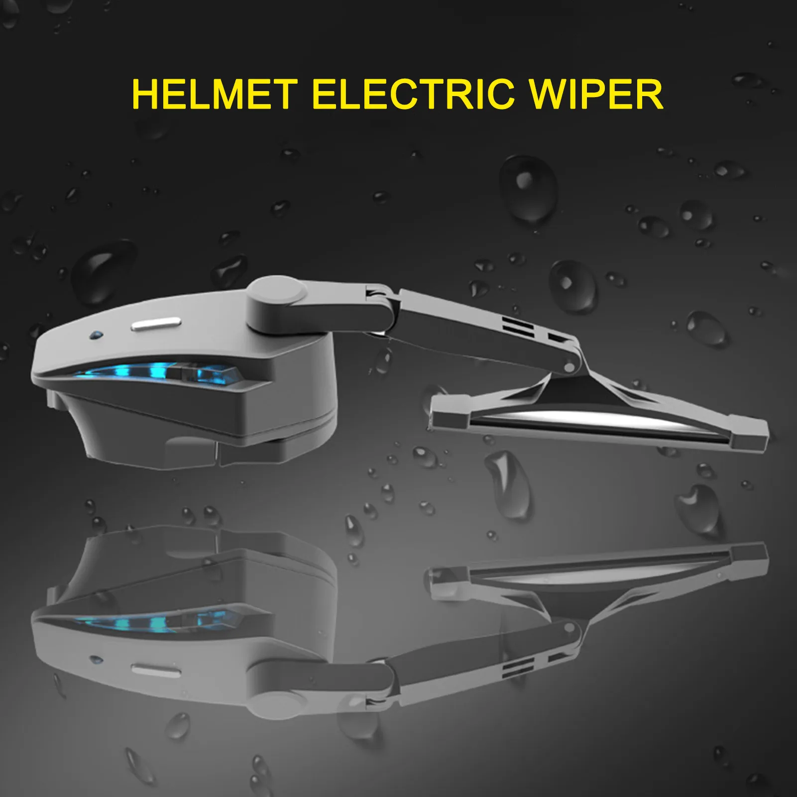 Universal motorcycle helmet electric wiper Motor helmet windshield ...