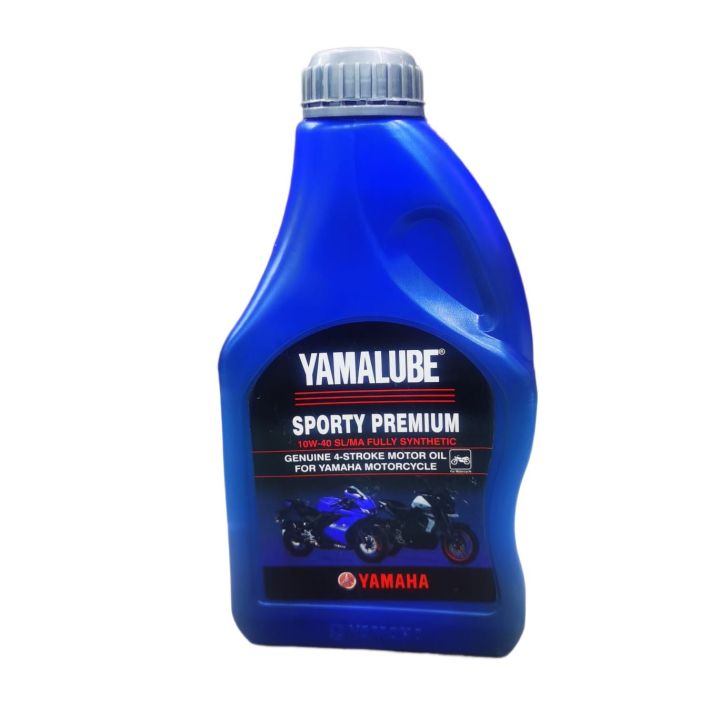 Yamalube Sporty Premium 10W40 SL/MA Fully Synthetic Genuine 4-Stroke ...