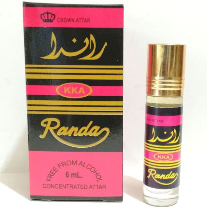 Randa Attar 24 Hours Long-Lasting and 100% Halal 6ml Ronda Ator | Daraz ...