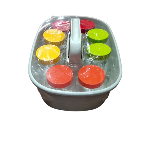RFL Polypropylene Moving Basket With Noha Jar Transparent 891165 ...