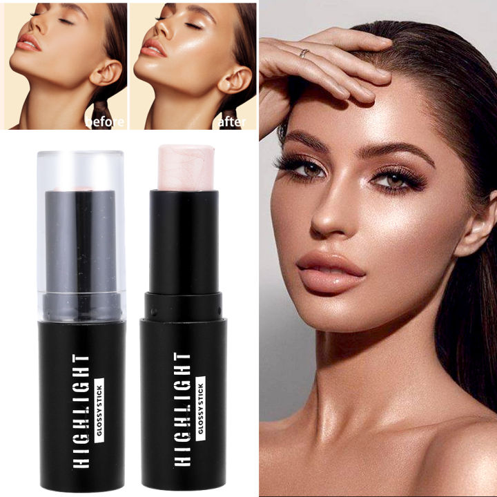 Waterproof Shimmer Face Bronzer Highlighters Glitter Corrector Contour ...