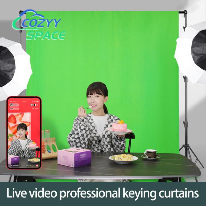 Green Screen Double Thickness Video Photo Background Cloth | Daraz.com.bd