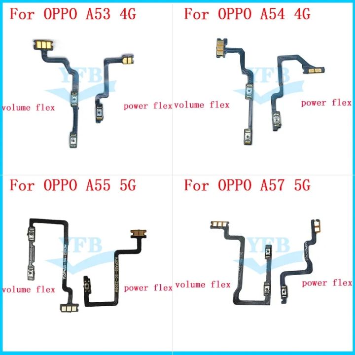 For OPPO A52 A53 A54 A55 A57 4G 5G Power On Off Volume Switch Side ...
