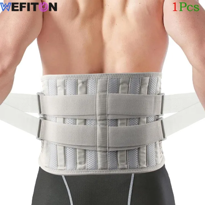 1Pcs Double Pull Lumbar Support Belt Lower Back Brace for Lifting ...