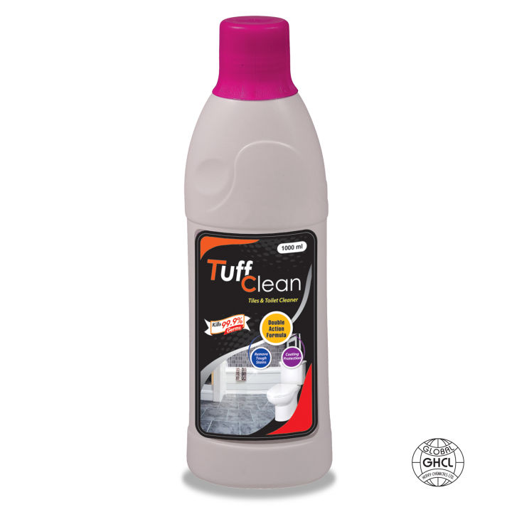 TuffClean Tiles and toilet cleaner ,1000ml Double action formula ...