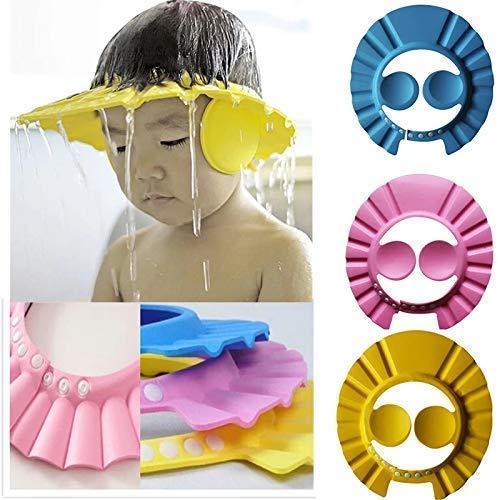 Baby Bath Shower Cap With Soft Material For Protecting Eyes And Ears ...