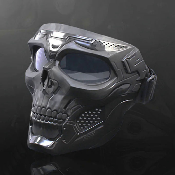 CS War Game Paintball Skull Mask Anti-impact Tactical Mask Goggles Men ...