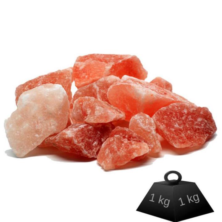 Himalayan Natural Pink Salt Rock Salt Settle Salt Salt 1 Kg | Daraz.com.bd