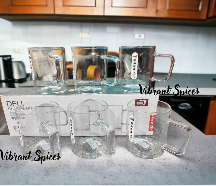 270ml high temperature resistant glass tea cup water cup high ...