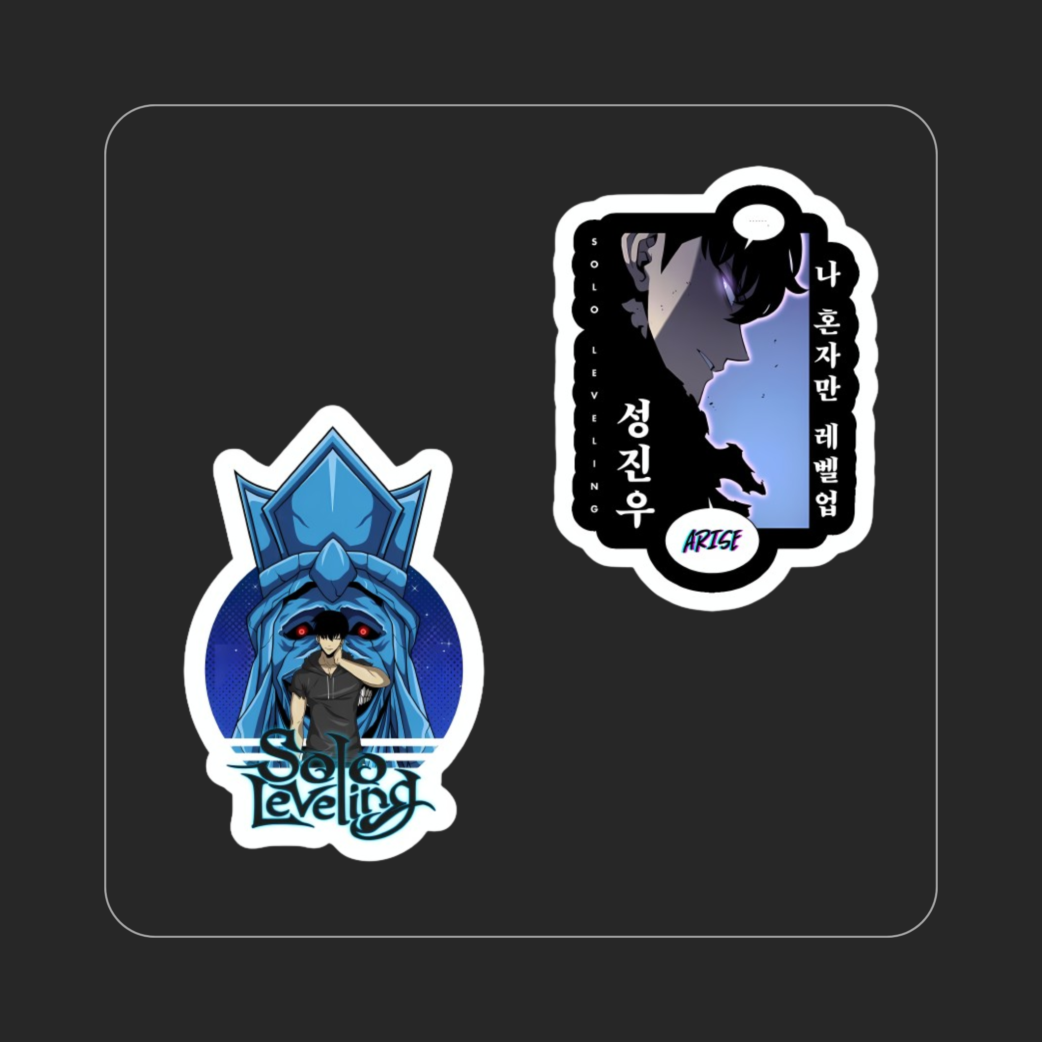 Solo Leveling Anime Stickers | Daraz.com.bd