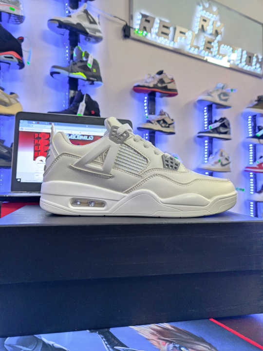Air Jordan 4 Retro White A Gread Shoe/Sneakers | Daraz.com.bd