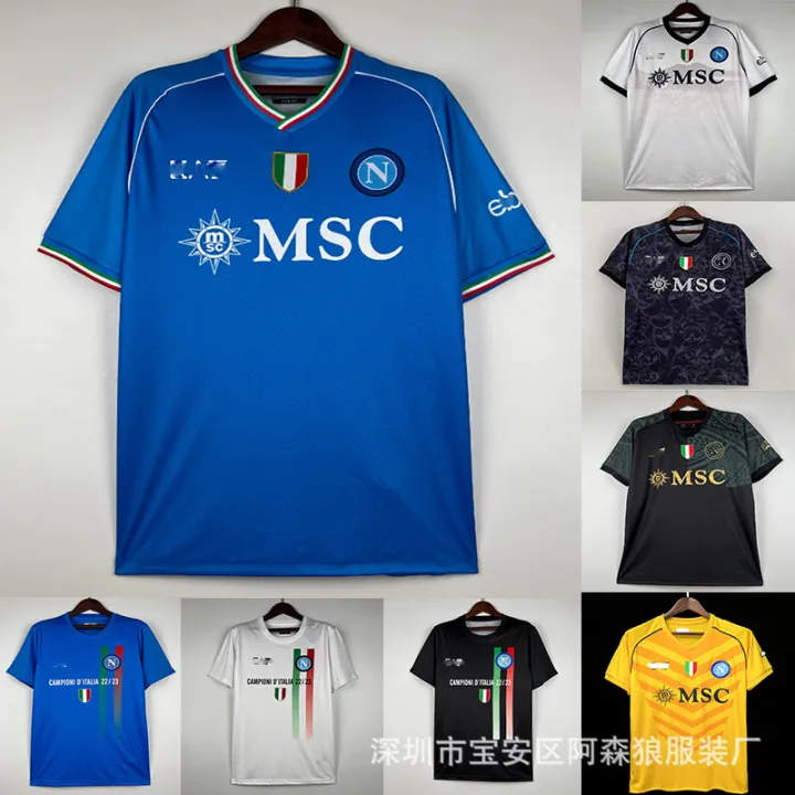 Serie A 23-24 apoli jersey, home and away, nuer 10 aradona, nuer 9 ...