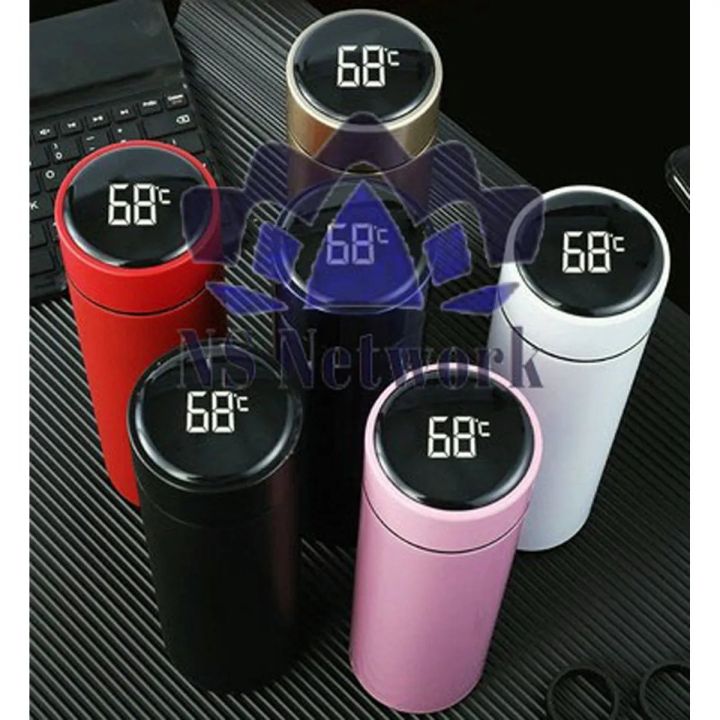 Touch Screen Temperature Display Smart Vacuum Flask | Daraz.com.bd