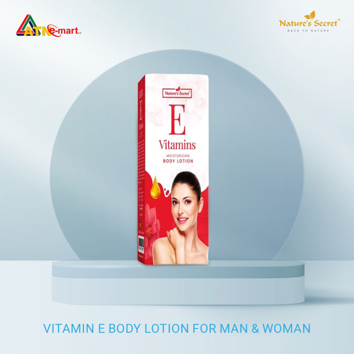 Vitamin E Body Lotion for man & woman 200 ml | Daraz.com.bd