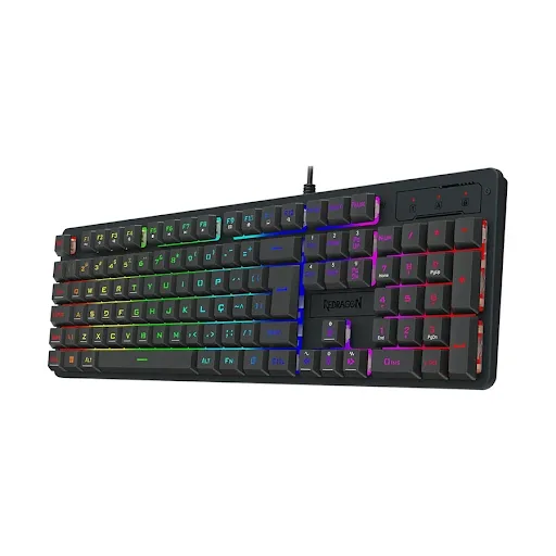 Redragon Netherbane K521 RGB Wired Black Gaming Keyboard #K521-RGB ...