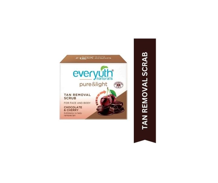 Everyuth Naturals Chocolate And Cherry Tan Removal Scrub (50 g) | Daraz ...
