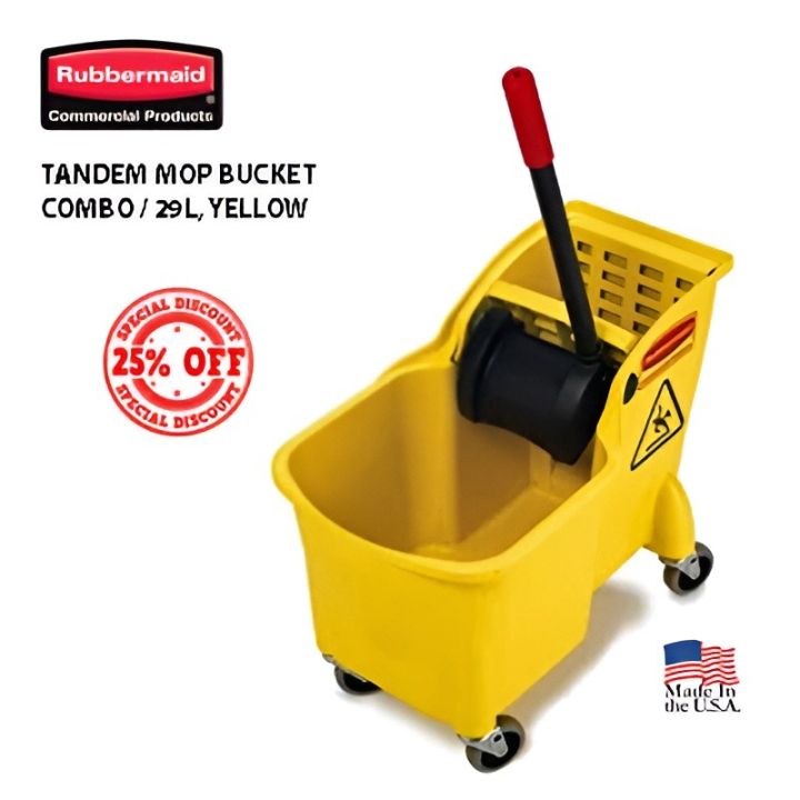 Rubbermaid Mop Bucket and Wringer Combo | Daraz.com.bd