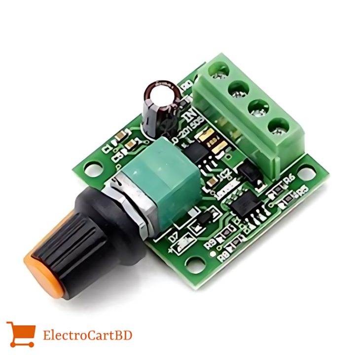 30W 2A DC 1.8V -15V PWM Motor Speed Controller Regulator Low Voltage Fan Speed Control Switch ...