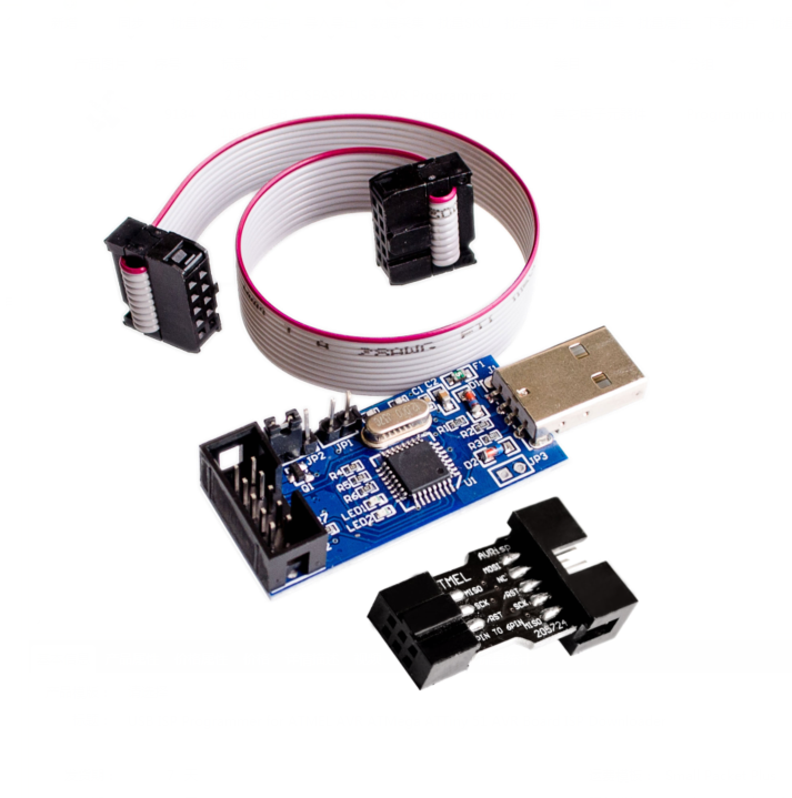 SBASP USB AVR Programmer for USB ASP USBISP ISP Bootloader NEW+ 10PIN TO 6PIN ADAPTER | Daraz.com.bd