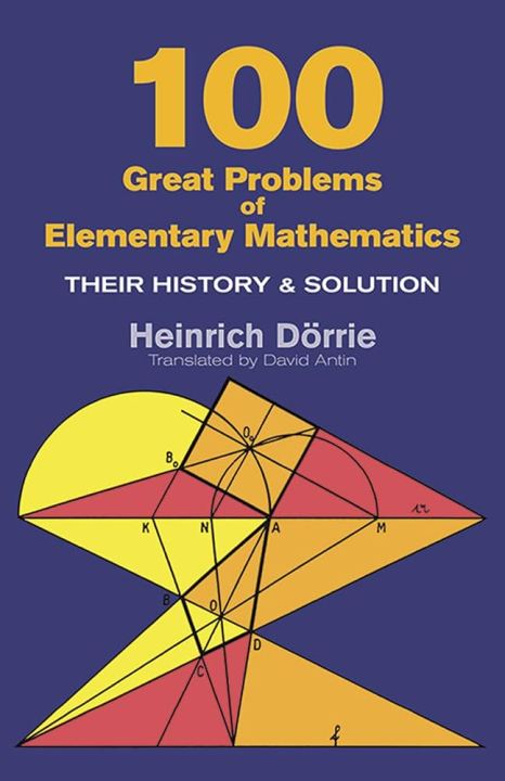100 Great Problems of Elementary Mathematics (Dover Books on ...